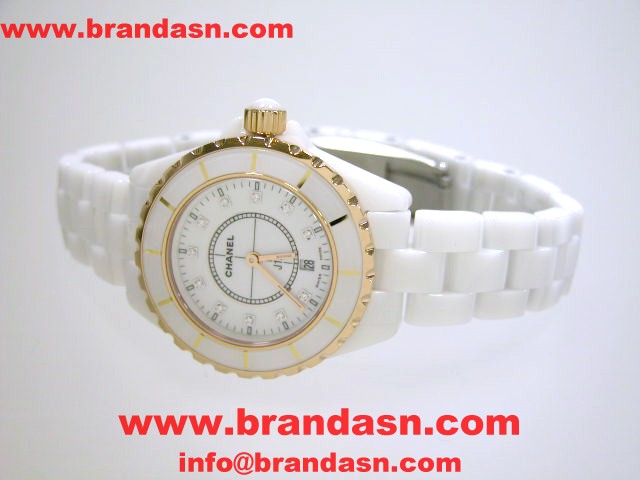 最安挑戦のシャネルスーパーコピー シャネル時計コピー CHANEL J12 H2181 33mm ホワイトセラミックブレス 11Pダイヤ ...